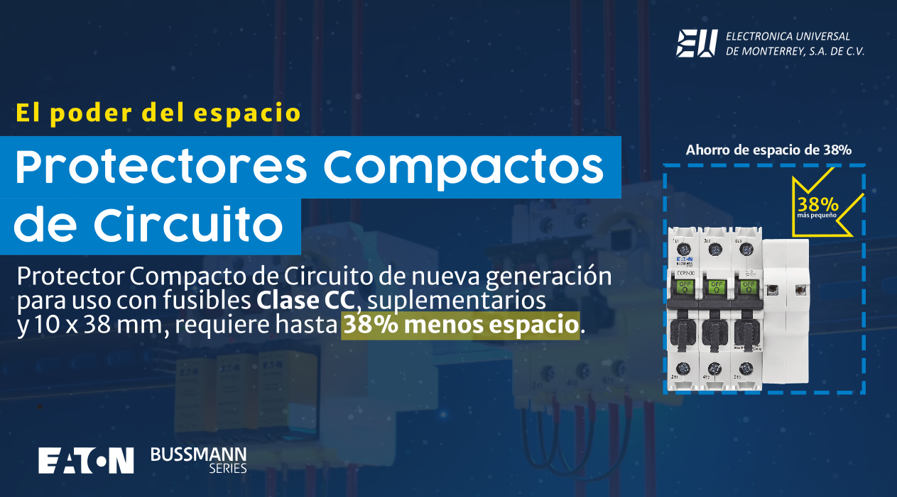 Protector Compacto de Circuito – Con fusibles Clase CC, suplementarios ...