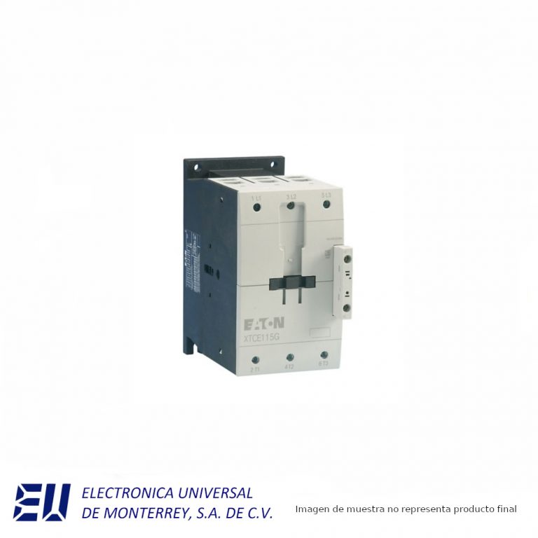 CONTACTOR IEC 3P FVNR -NO REVERSIBLE- 115A FRAME G, 0NA-0NC 190Vac/50Hz ...