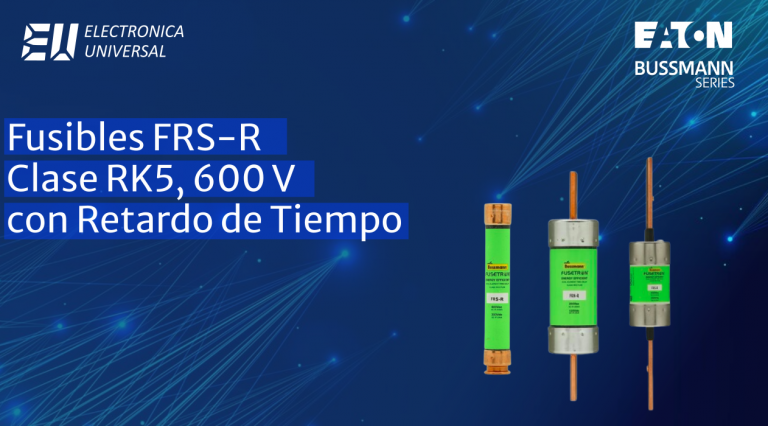 Fusibles FRS-R, Clase RK5, 600 V, con Doble Elemento y Retardo de ...